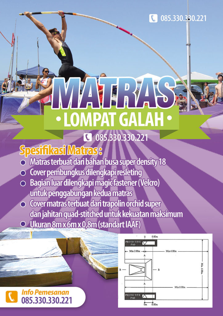 Jual Matras Lompat Galah Harga Grosir Pabrik | Standar Atletik – Grosir ...
